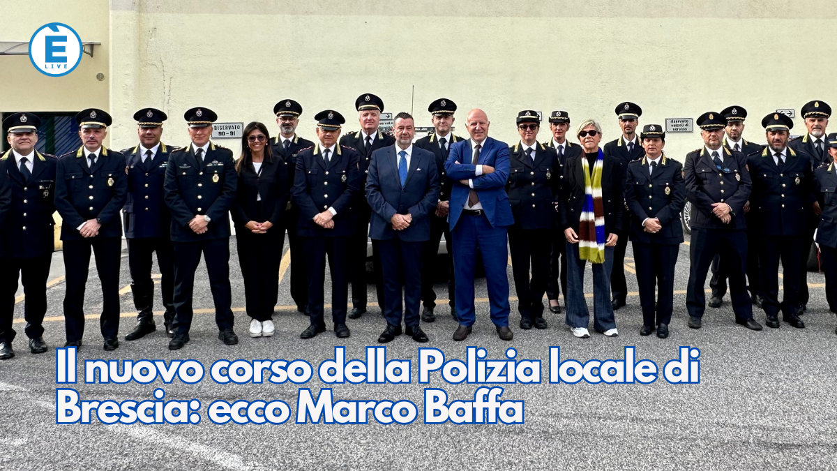 Il nuovo corso della Polizia locale di Brescia: ecco Marco Baffa ...