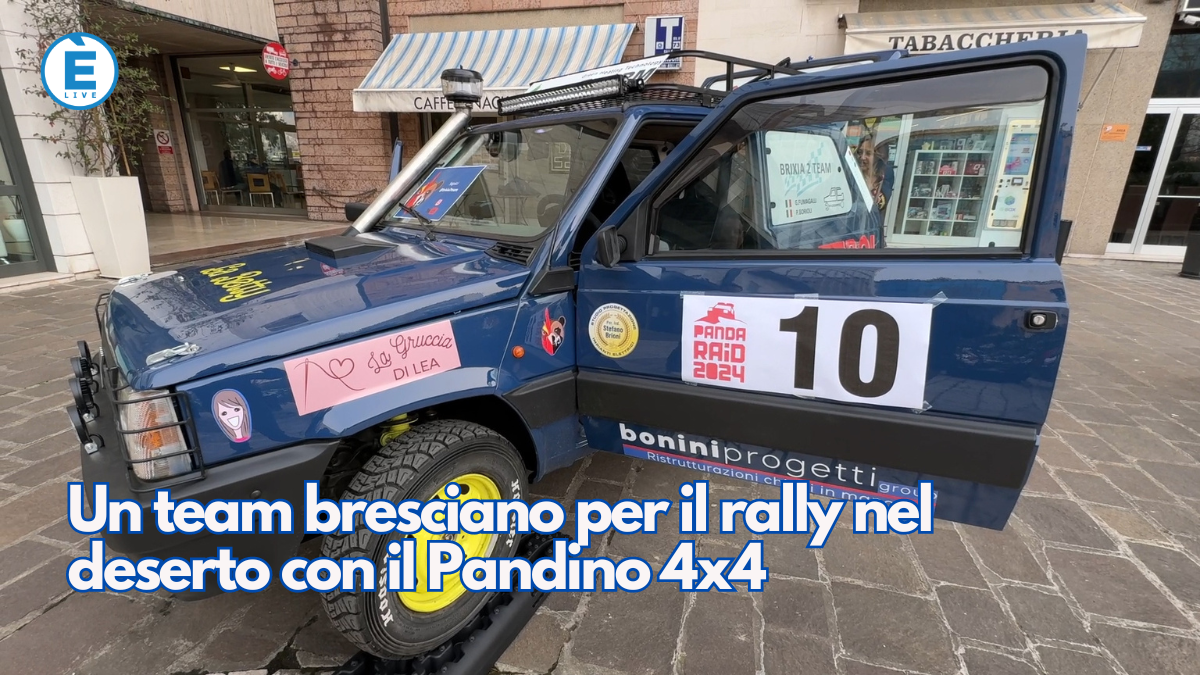 Un team bresciano per il rally nel deserto con il Pandino 4x4 ...